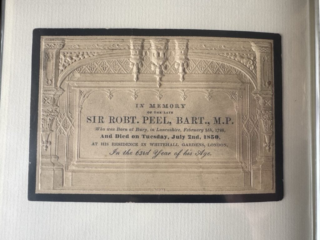 Sir Robert Peel and his 'bobbies'
