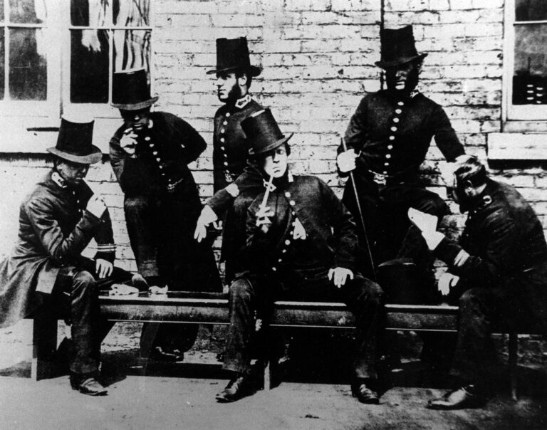 Sir Robert Peel and his 'bobbies'