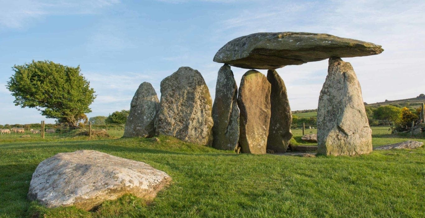 Cromlech, the first Welsh stone structures