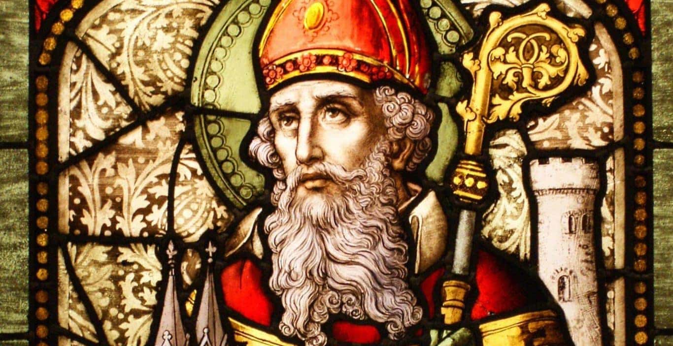 St David, the patron saint of Wales