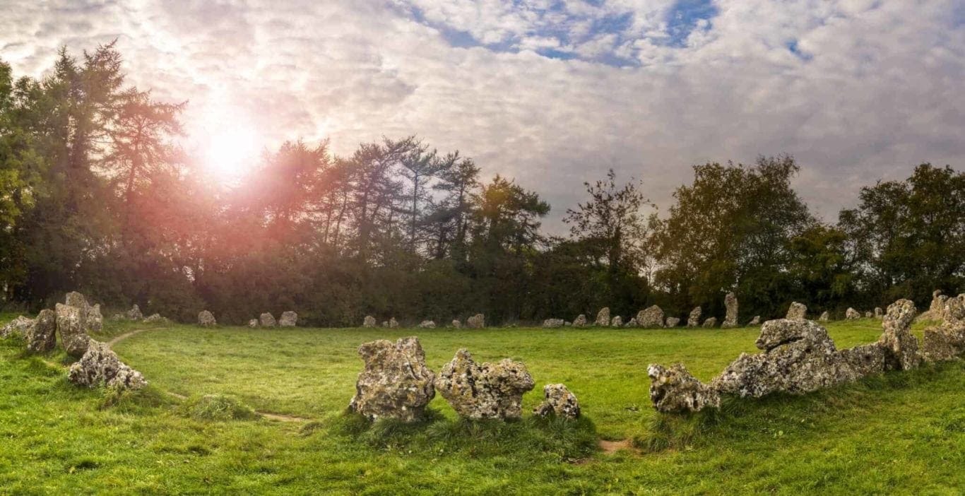 Ancient standing stones in Britain