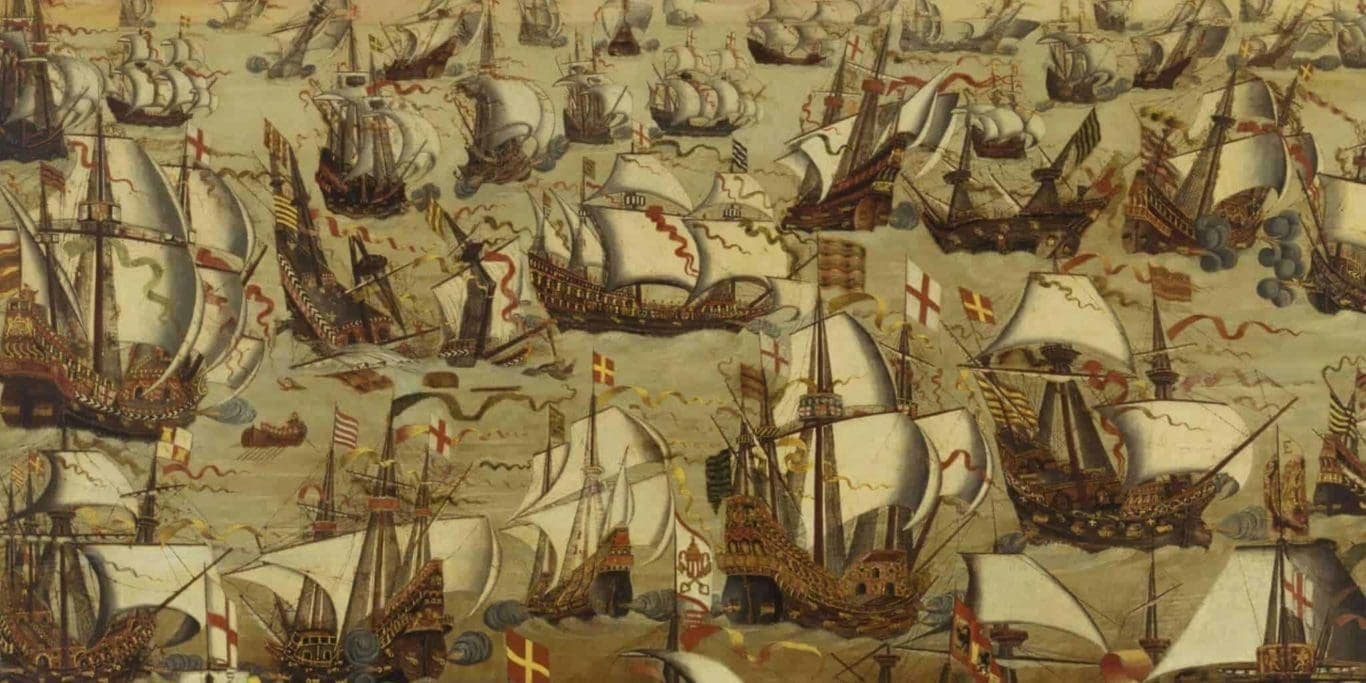 The Spanish Armada, 1588