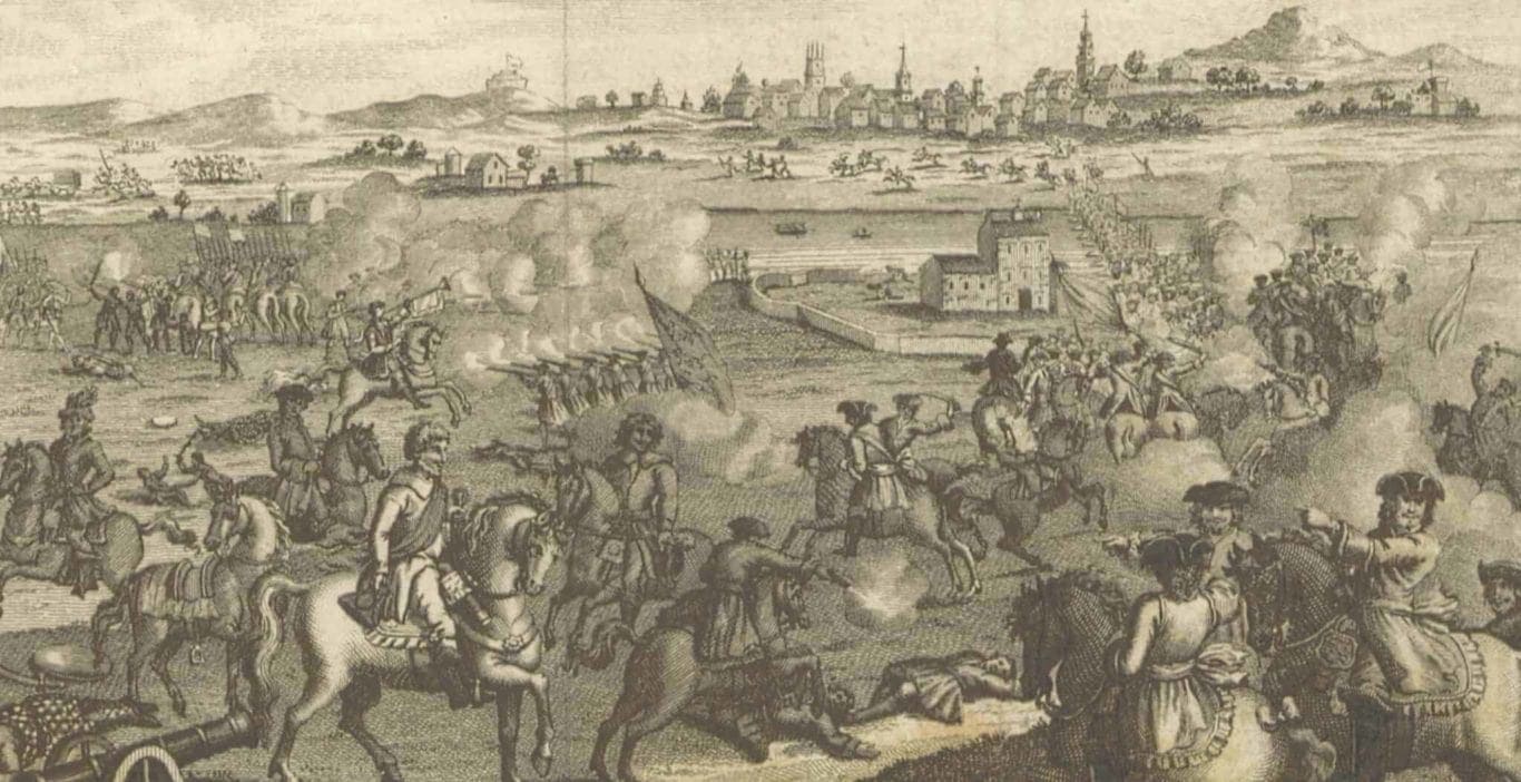 The Battle of Worcester, 1651