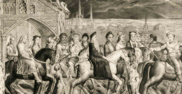 The Tabard (Talbot) Inn in Southwark, London