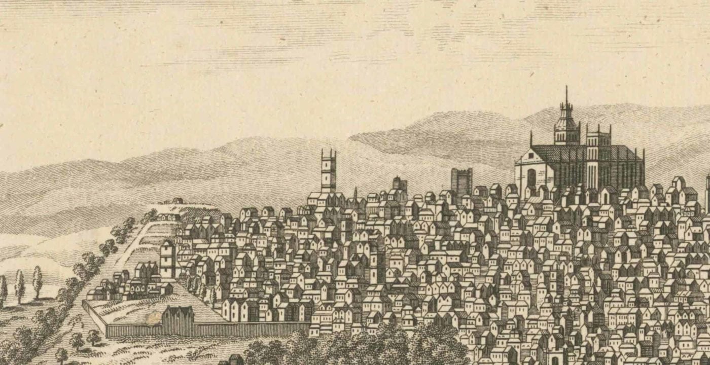 Britain's Narrowest Street - Parliament Street, Exeter