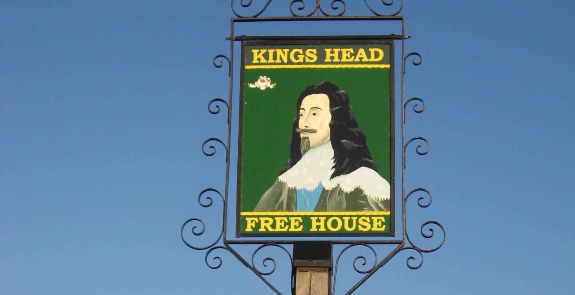 Pub signs in Britain