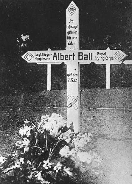 Albert Ball, First World War Fighter Ace - Historic UK