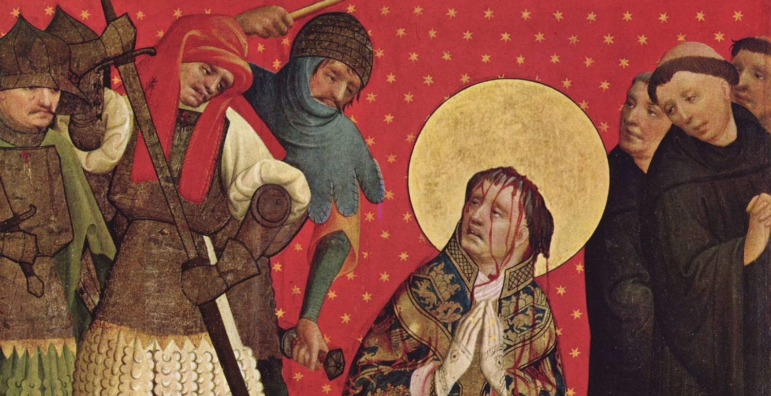 The Death of Thomas Becket in Canterbury Cathedral