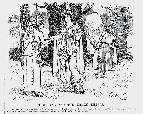 Suffragette Outrages - The Women’s Social and Political Union WSPU ...