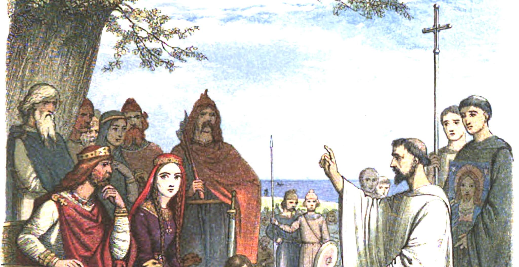 St Augustine and the Arrival of Christianity in England - Historic UK