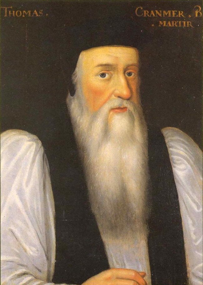 Rise and Fall of Thomas Cranmer - Historic UK